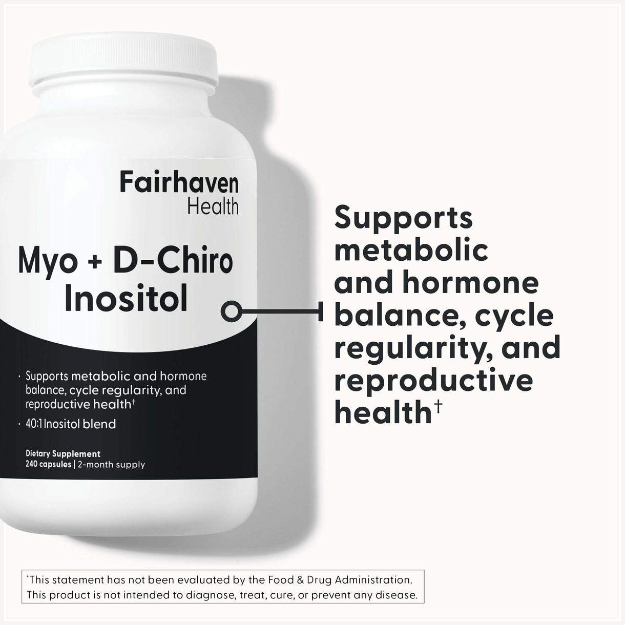 Myo + D-Chiro Inositol | Hormone Balance, Cycle Regularity, Fertility ...