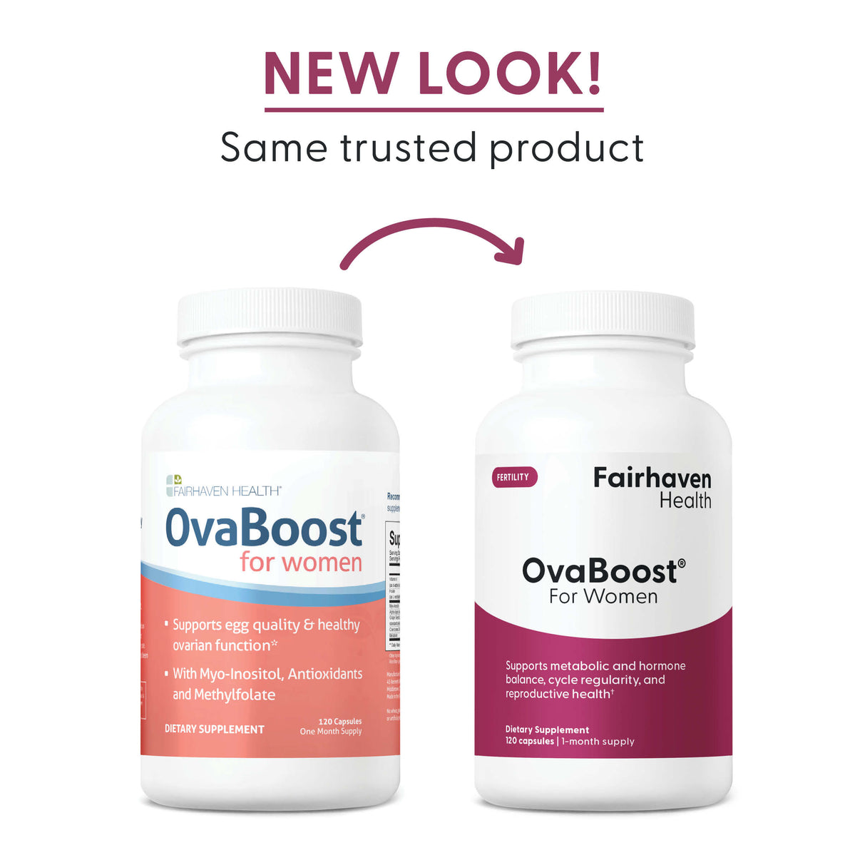 Support Egg Health with OvaBoost - Female Fertility Supplement ...