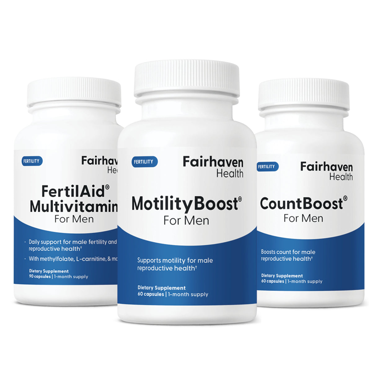 Male Fertility Supplement Pack | Support for Male Reproductive Health ...