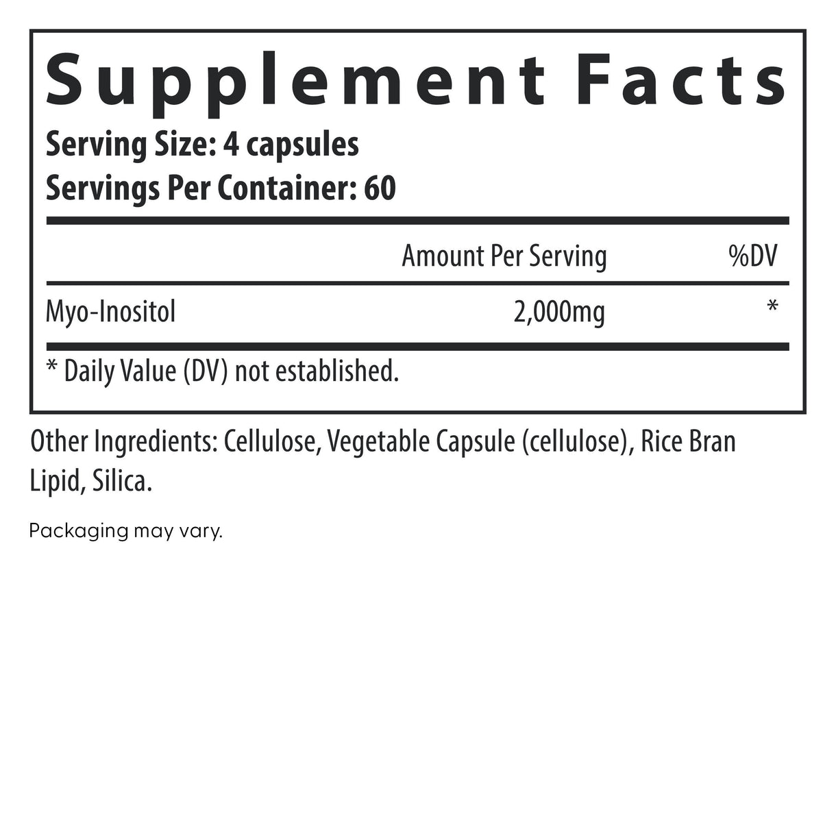 Myo-Inositol | Hormone Balance, Cycle Regularity, and Egg Quality ...