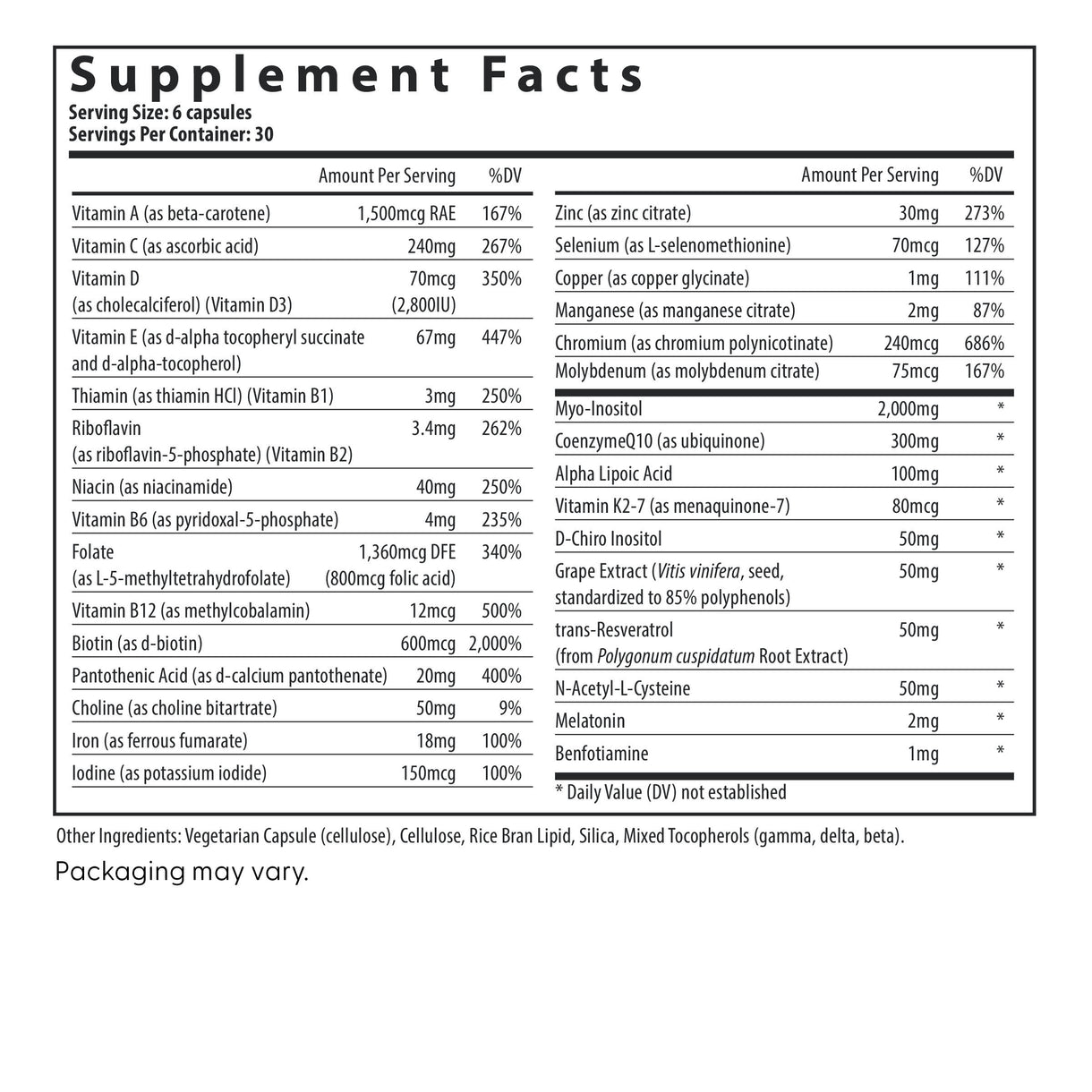 FH Pro® Fertility Multivitamin For Women | Support for Women’s ...